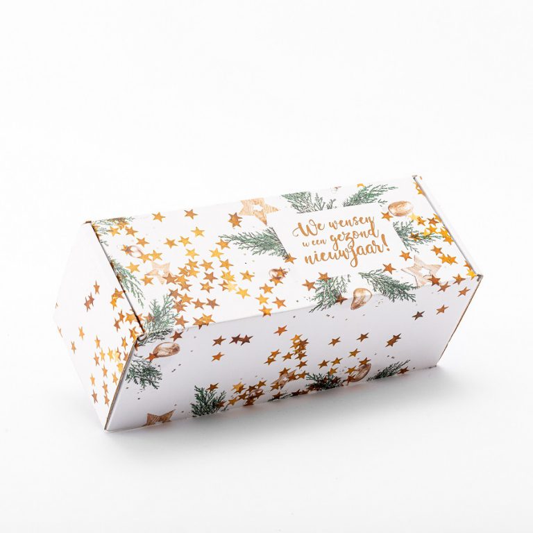 Geschenkverpakking met 3 appels | Verstuur bedrukte appels